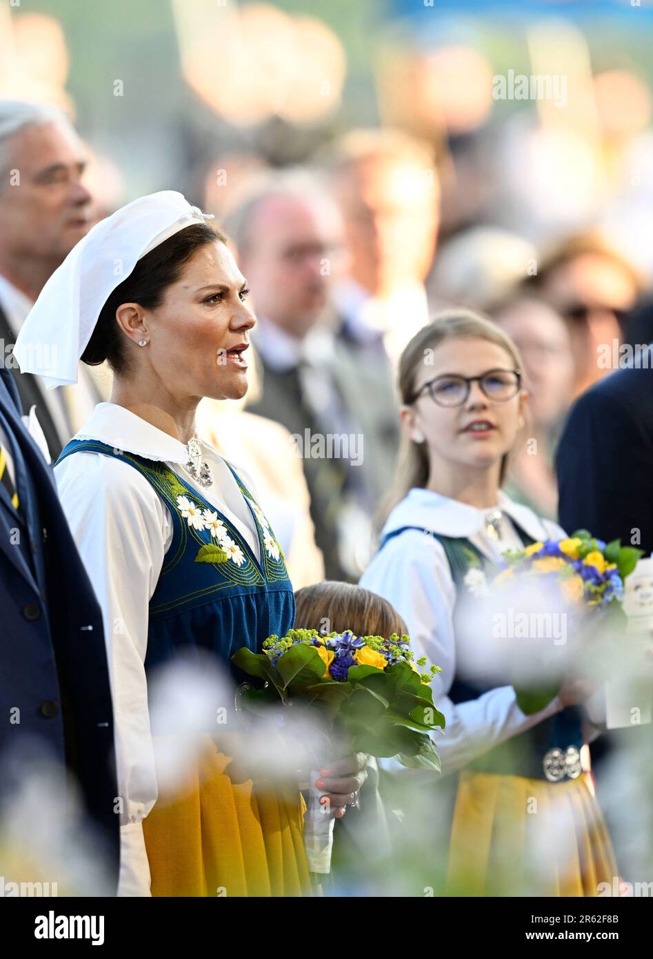 Crown Princess Victoria, Princess Estelle, National Day celebrations at ...