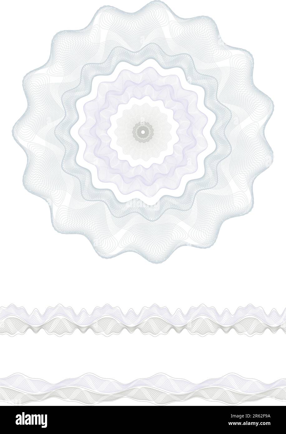 Rosette border hi-res stock photography and images - Alamy