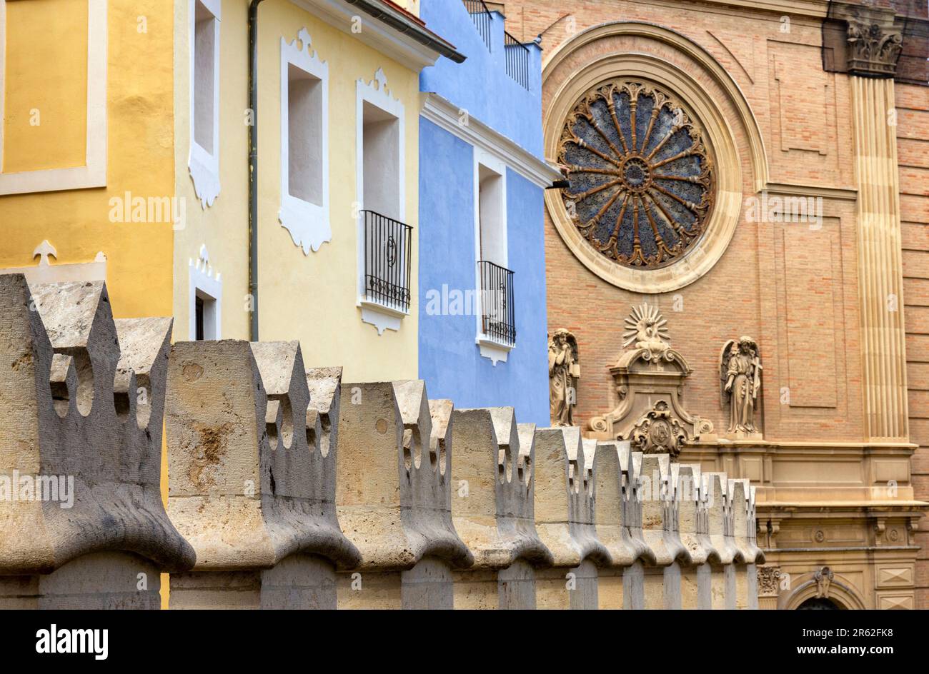 Valencia old city Stock Photo - Alamy