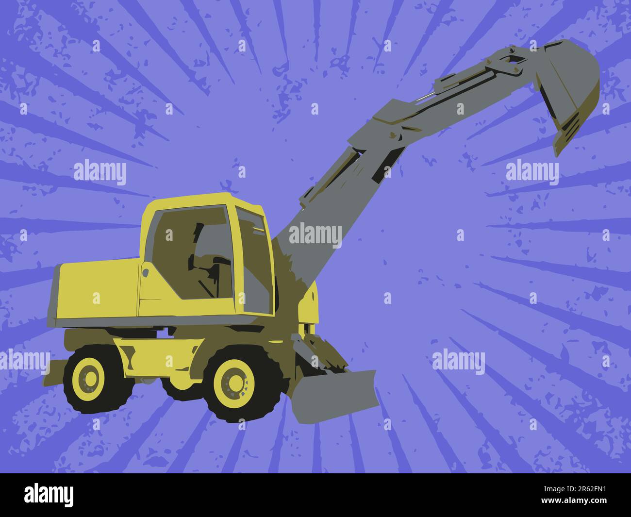 Vector construction truck Stock Vector Image & Art - Alamy