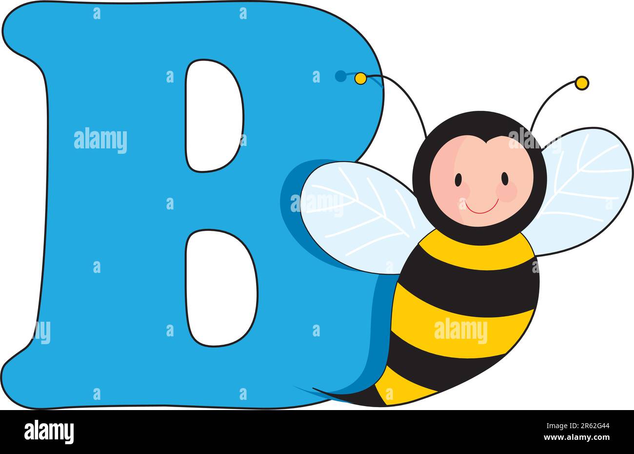 Bee letter hi-res stock photography and images - Alamy