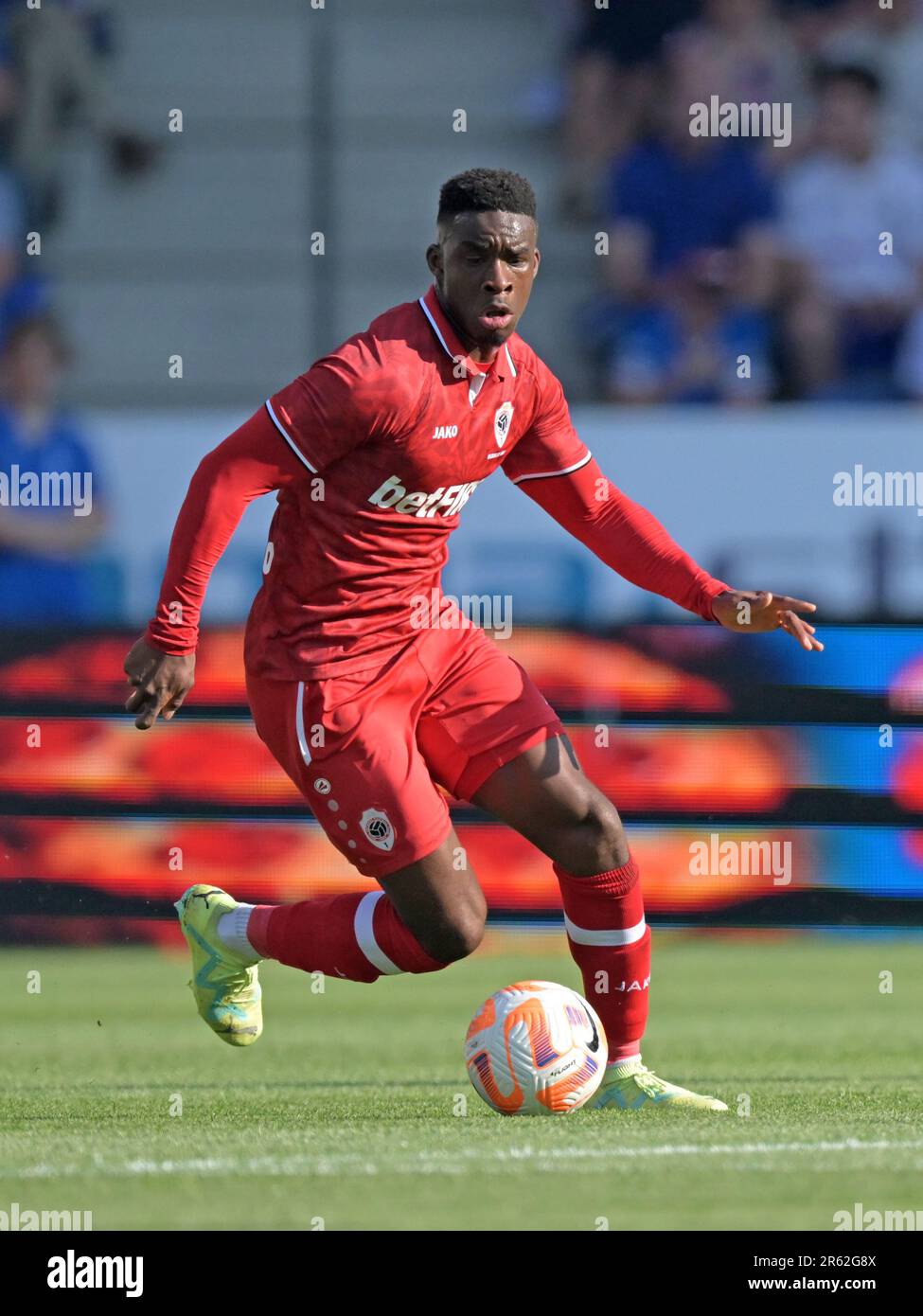 GENK - Mandela Keita of Royal Antwerp FC during the Belgian Jupiler Pro ...