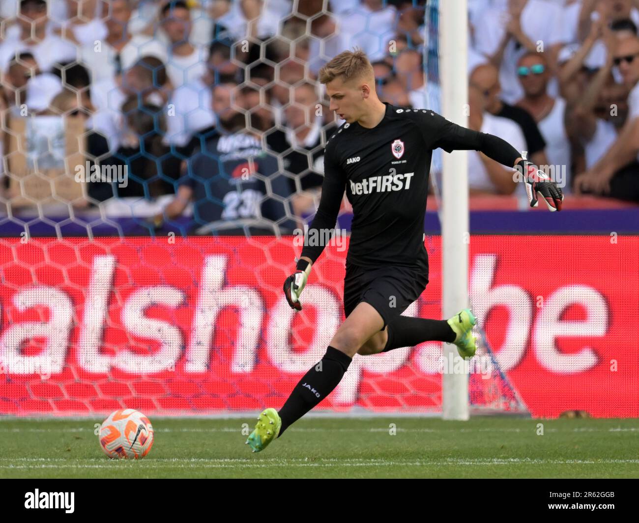 GENK - Royal Antwerp FC goalkeeper Jean Butez during the Belgian ...