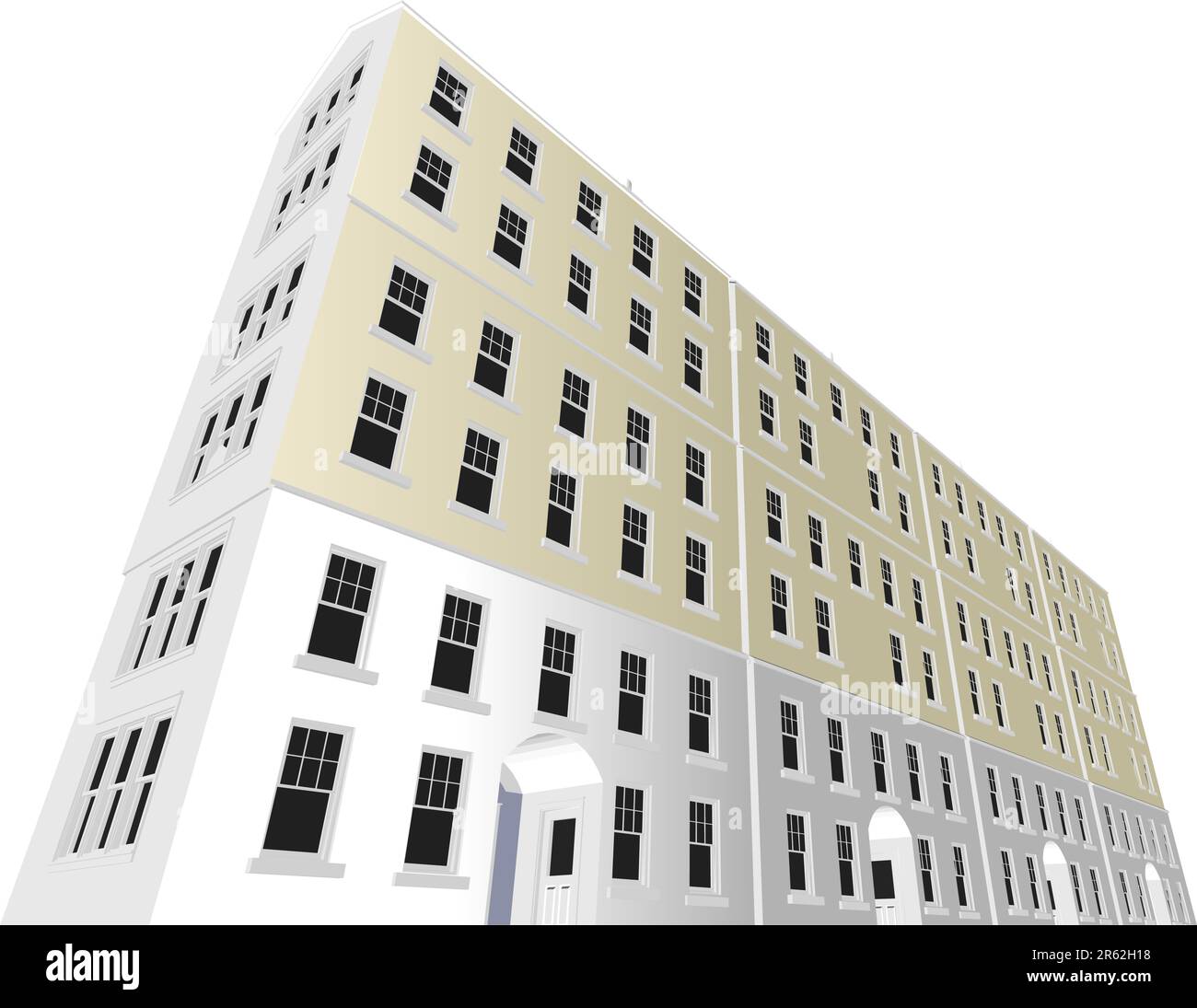 Architect's Home / Office in vector format. Every feature of each ...