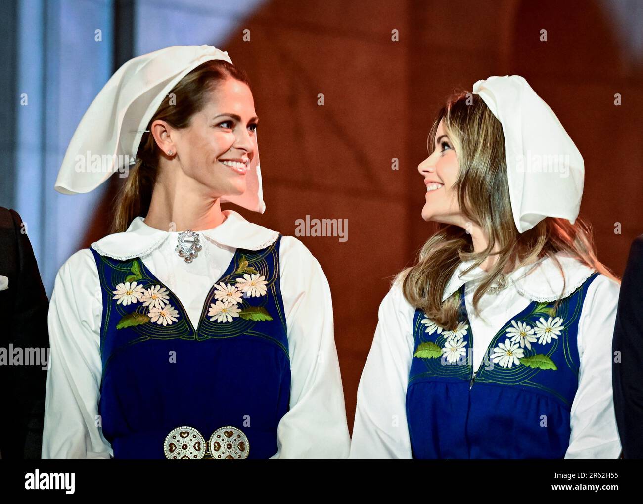 STOCKHOLM 20230606 Princess Madeleine, Princess Sofia, National Day ...