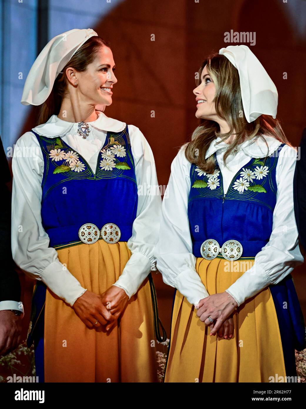 STOCKHOLM 20230606 Princess Madeleine, Princess Sofia, National Day ...