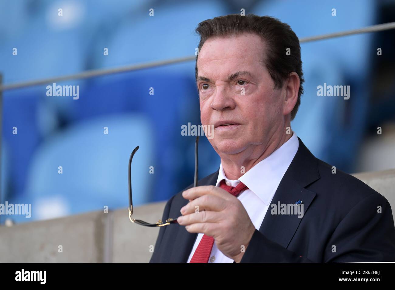 GENK - Royal Antwerp FC owner Paul Gheysens during the Belgian Jupiler ...