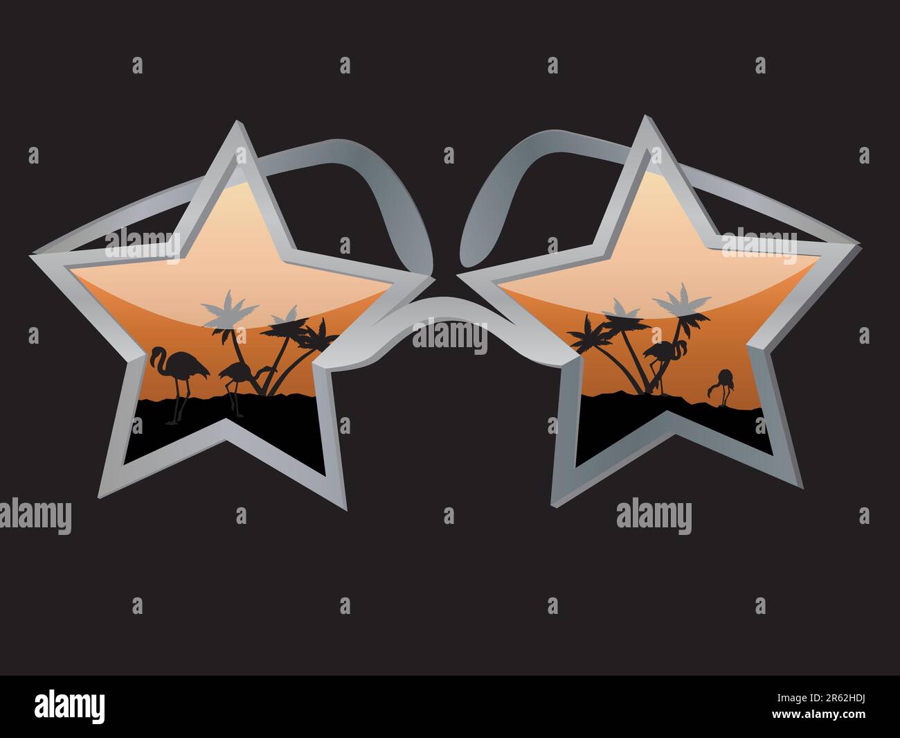 Holiday star in glass Stock Vector Images - Alamy