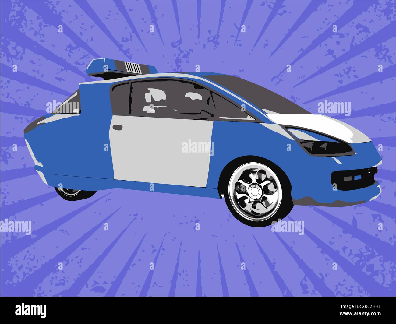 Vector police car Stock Vector Image & Art - Alamy