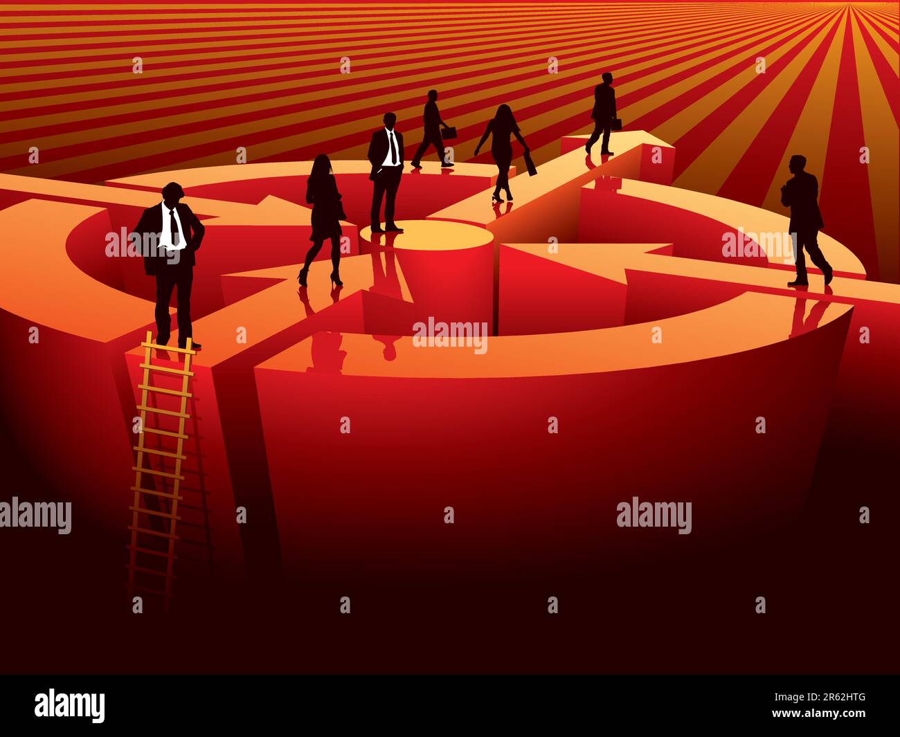 Walkway next Stock Vector Images - Alamy