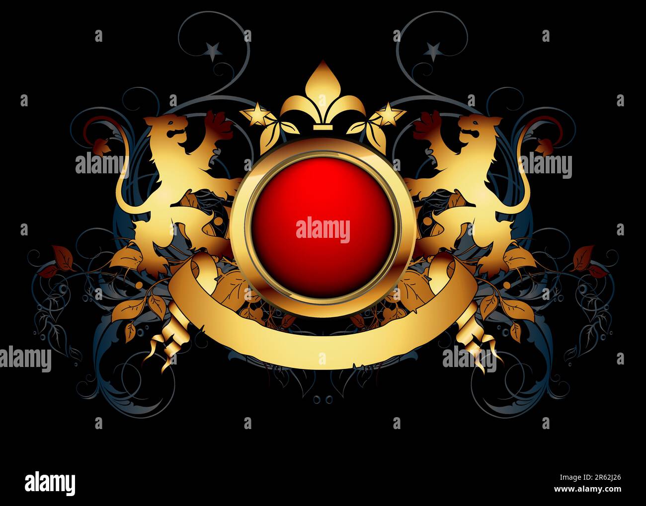 Ornamental shield hi-res stock photography and images - Alamy