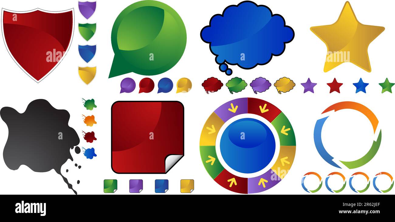 Balloon, pin, white background Cut Out Stock Images & Pictures - Alamy