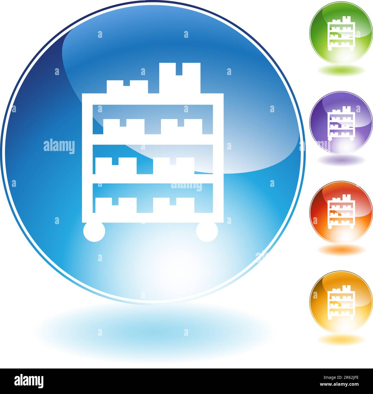 Cart lifting Stock Vector Images - Alamy