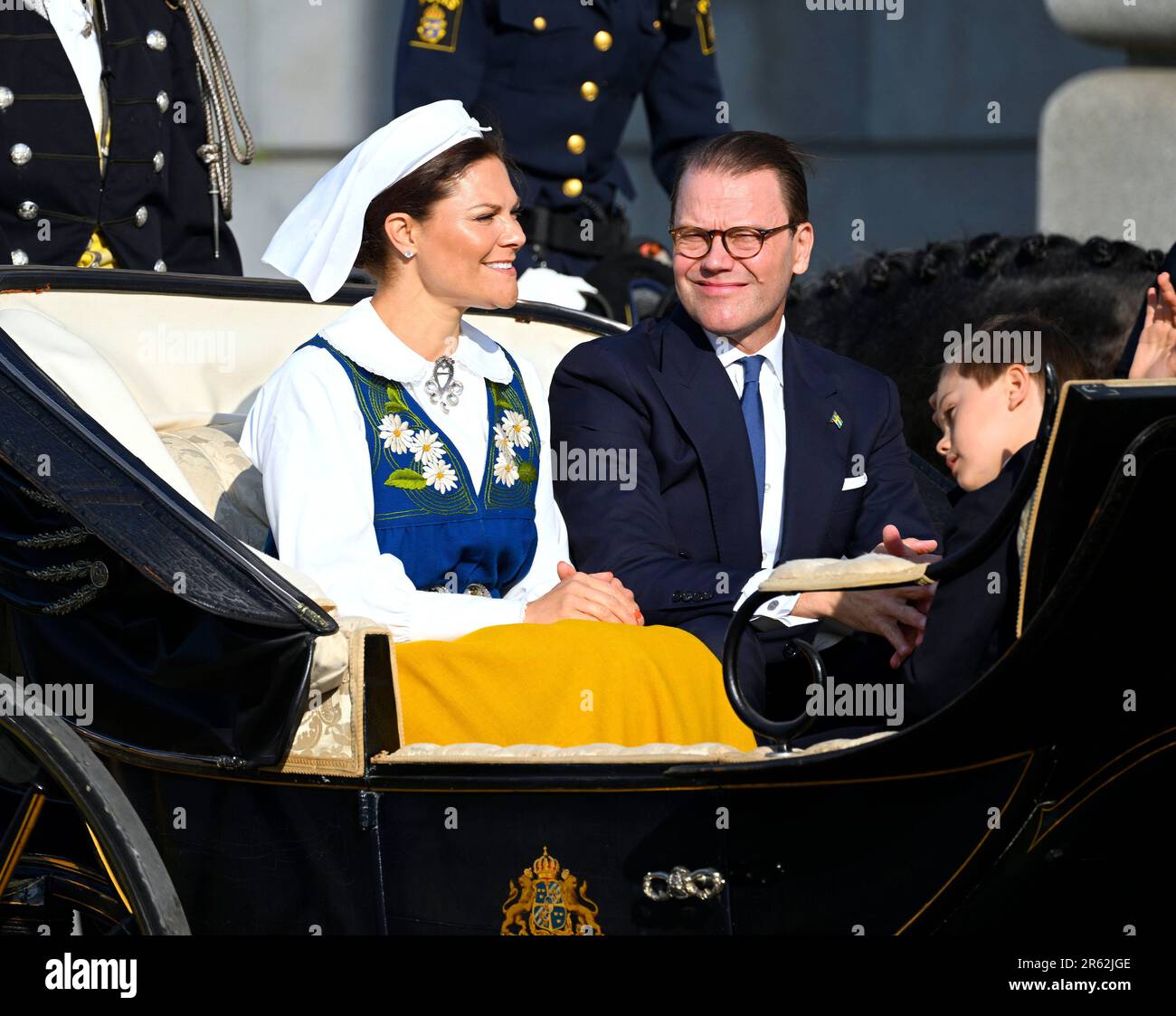 Crown Princess Victoria, Prince Daniel and Prince Oscar go in ...