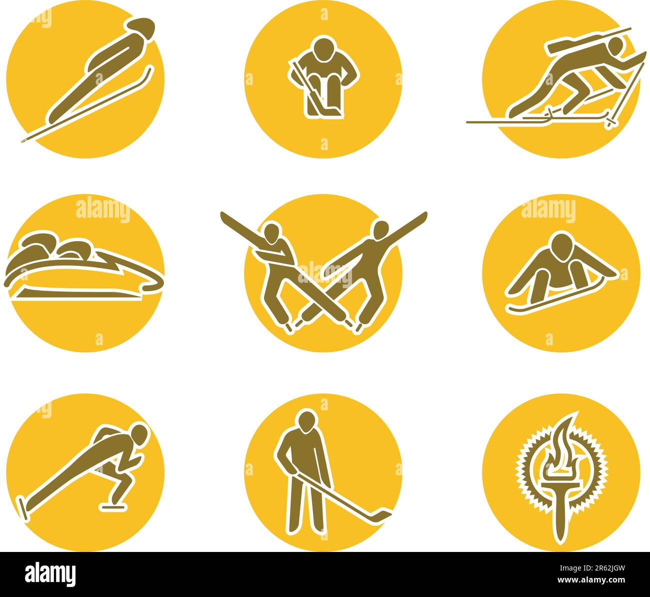 Winter sports skate race Stock Vector Images - Alamy