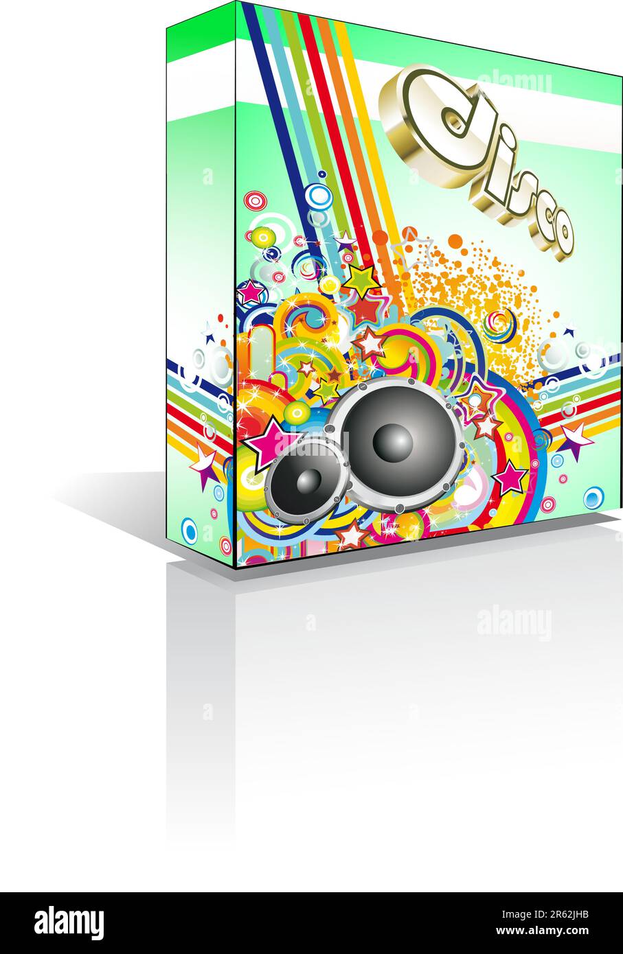 Stereo 3d background picture Stock Vector Images - Alamy