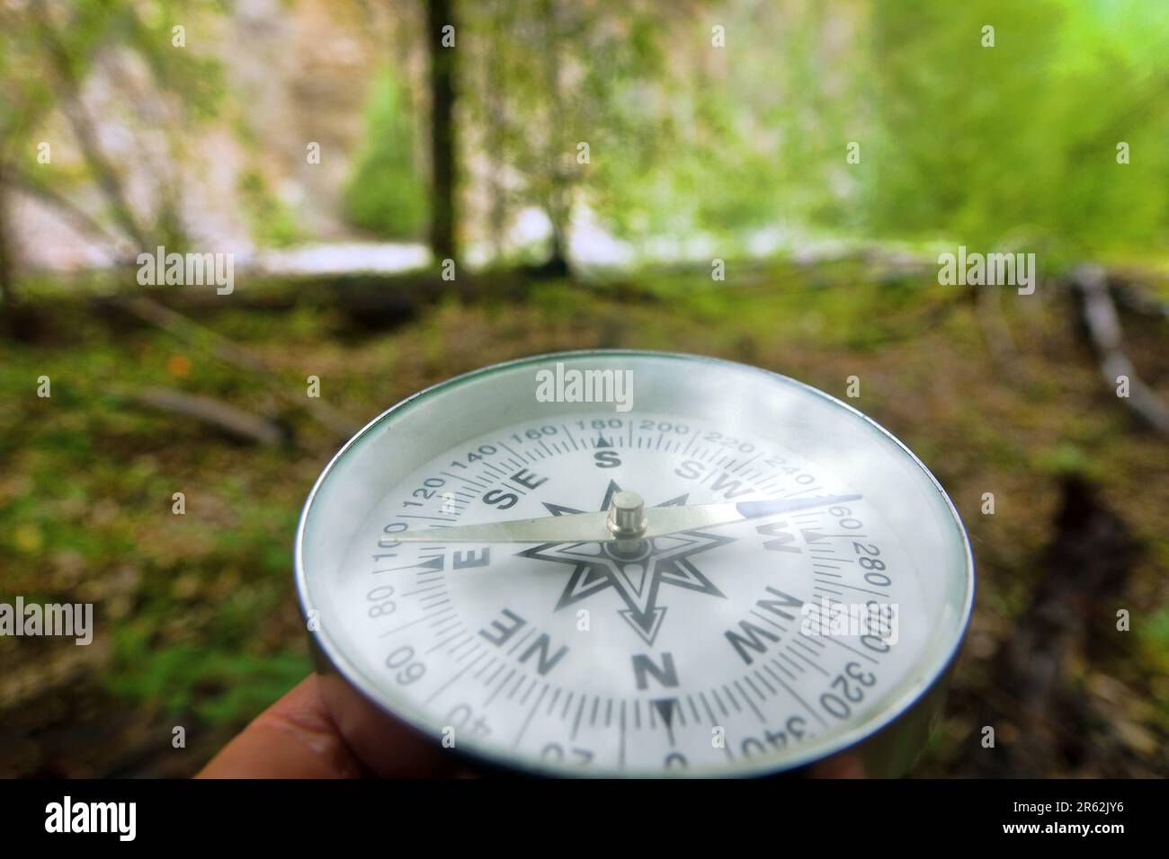 Surveyors compass hi-res stock photography and images - Alamy