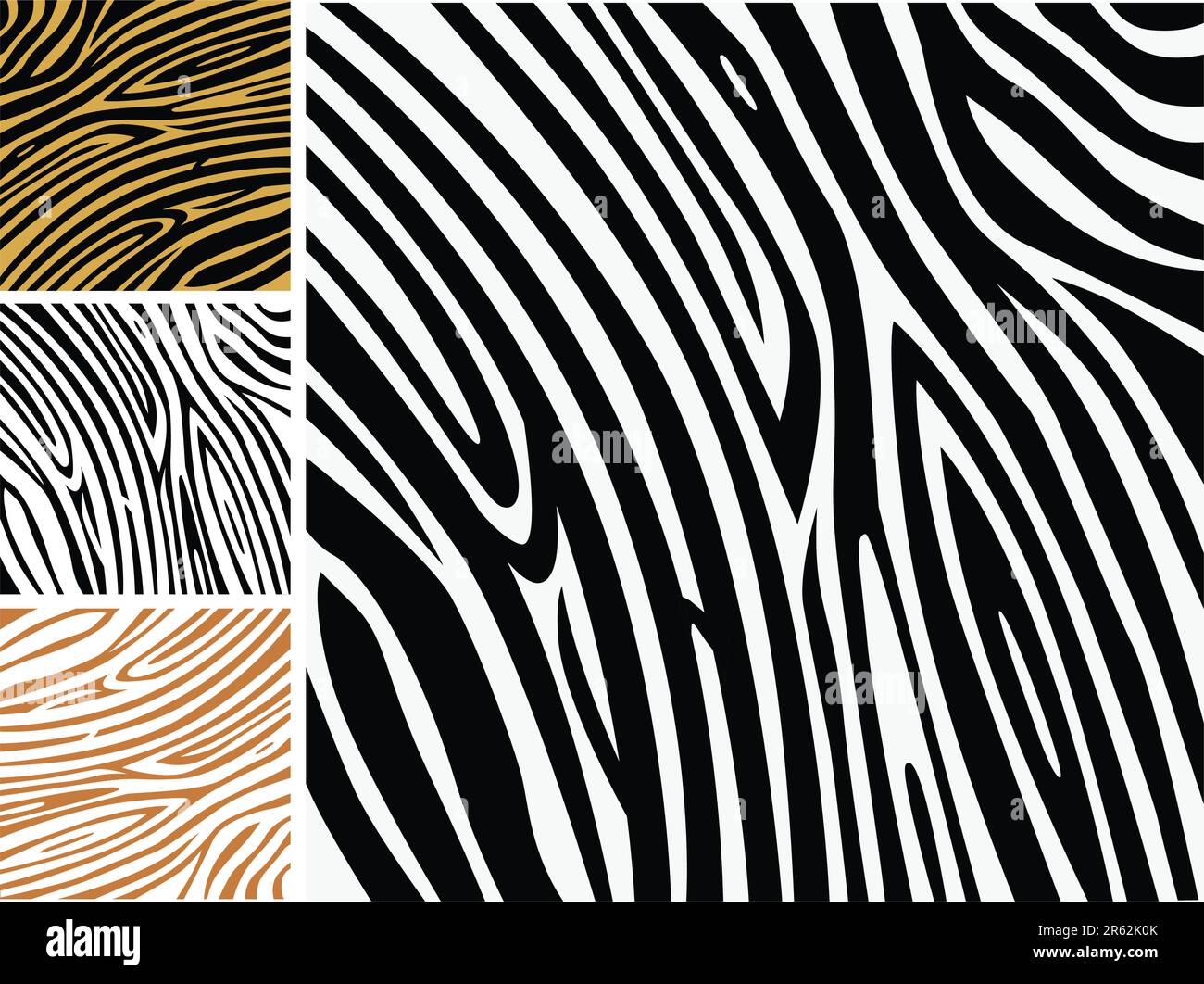 Zebra texture Stock Vector Images - Alamy