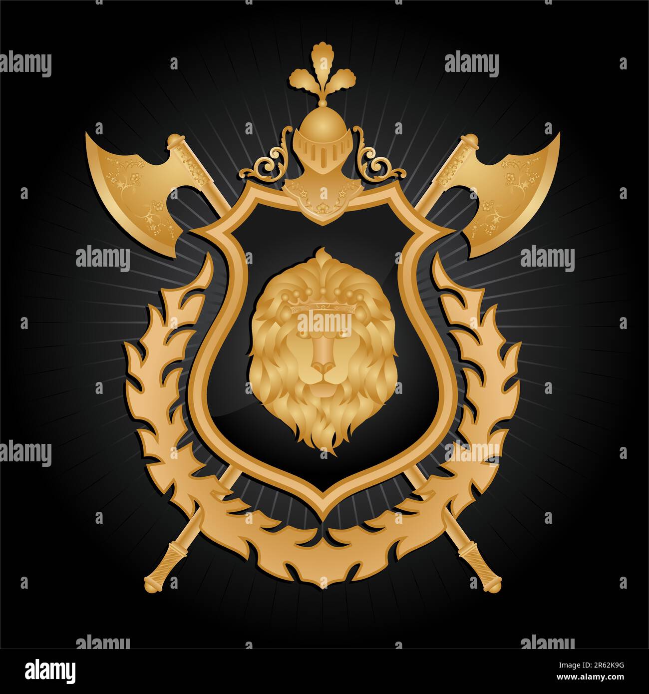 Coat of arms. Vector illustration Stock Vector Image & Art - Alamy