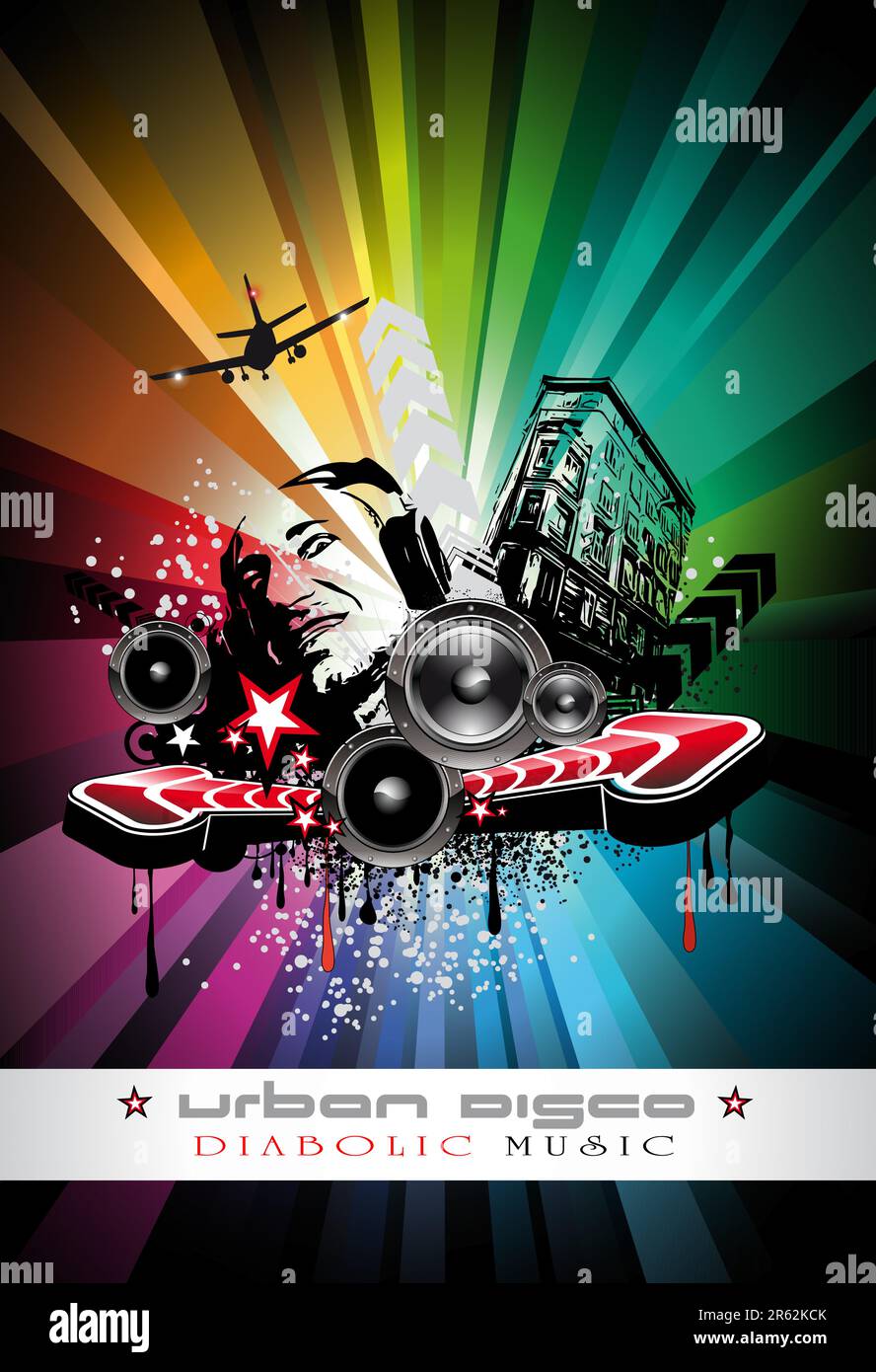 Crazy town Stock Vector Images - Alamy