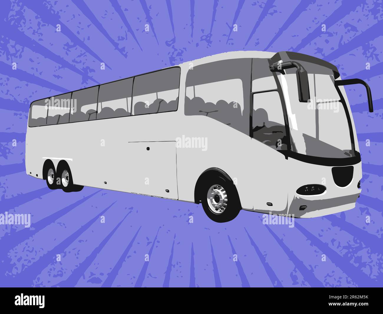 Motor coach Stock Vector Images - Alamy