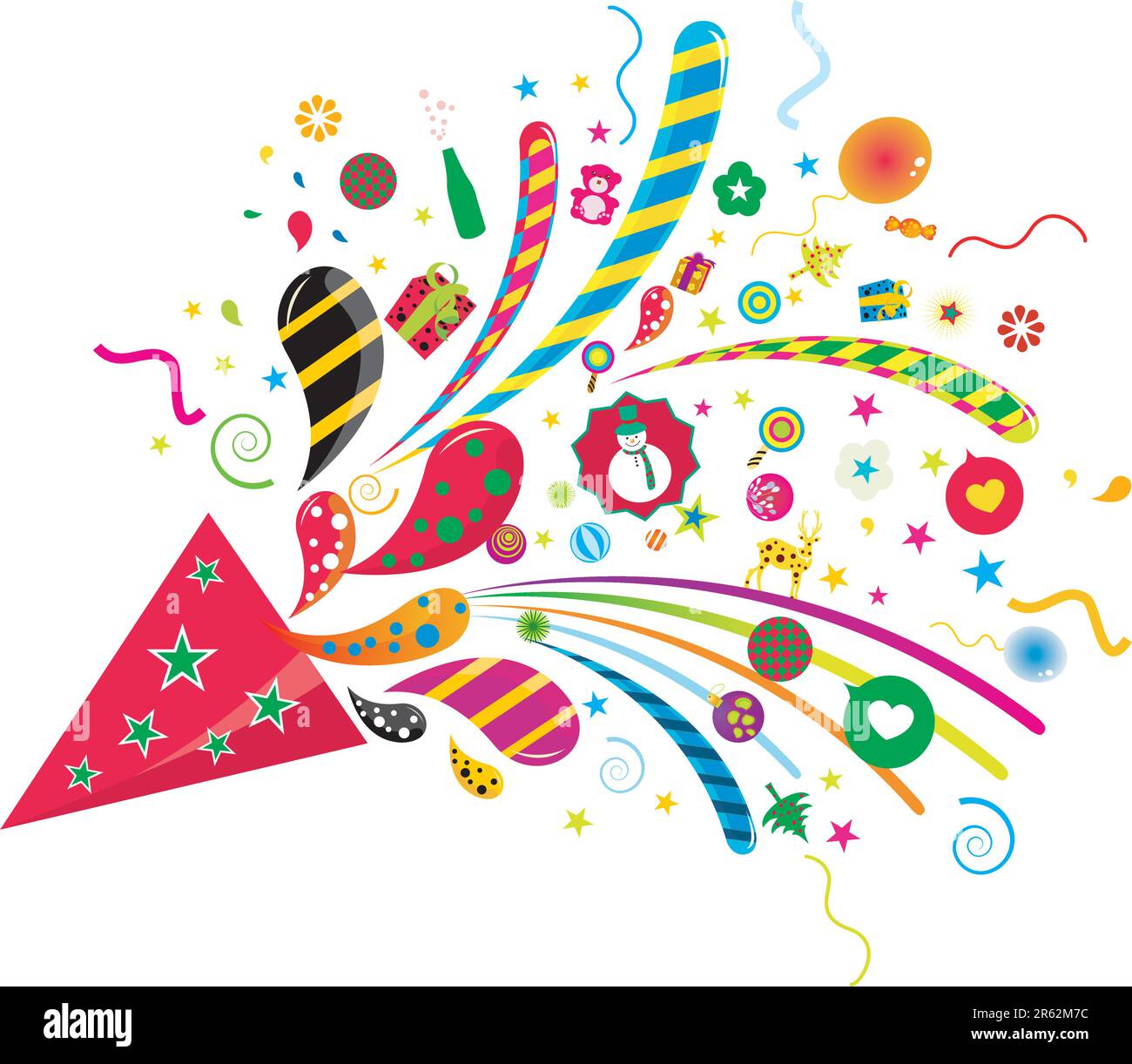 Party elements hi-res stock photography and images - Alamy