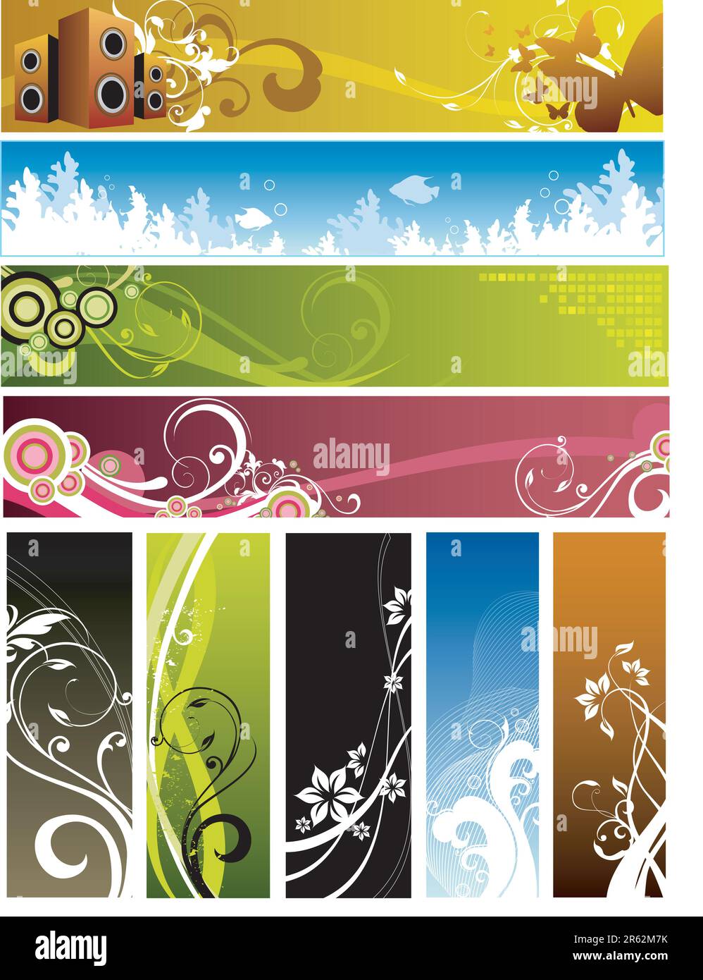 Picture floral design Stock Vector Images - Alamy