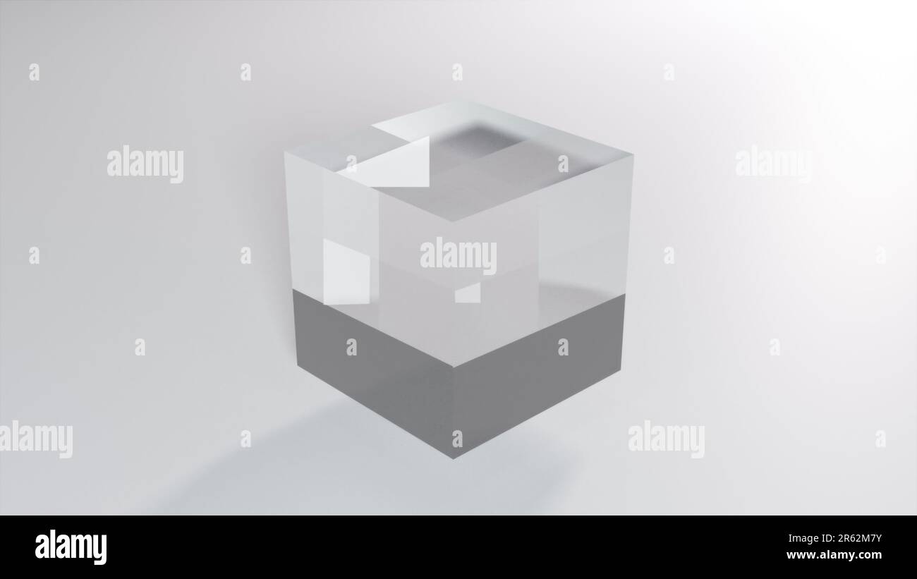 Refraction ray light glass block hi-res stock photography and images ...