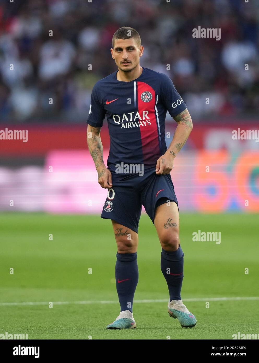 Marco Verratti of PSG during the Ligue 1 match between Paris Saint ...