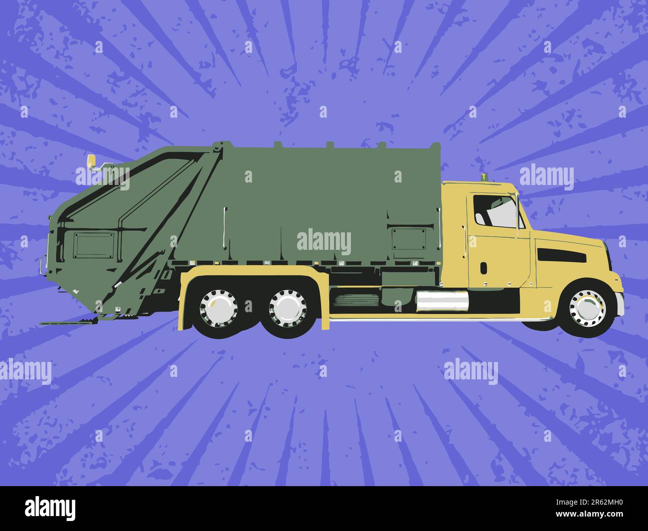 Driver view traffic Stock Vector Images - Alamy