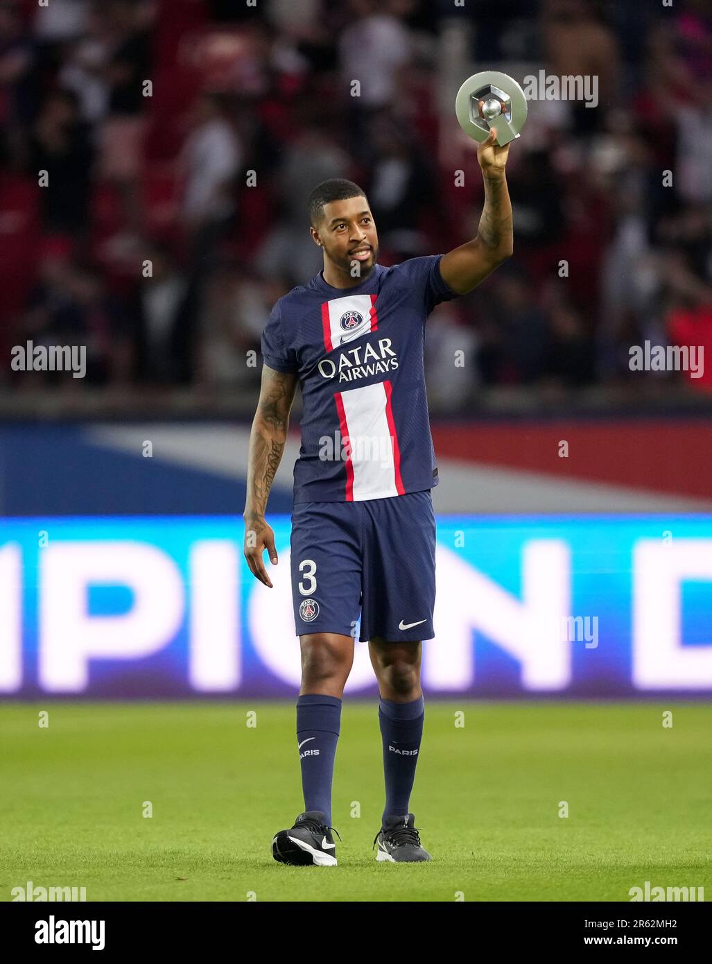 Presnel kimpembe psg hi-res stock photography and images - Alamy