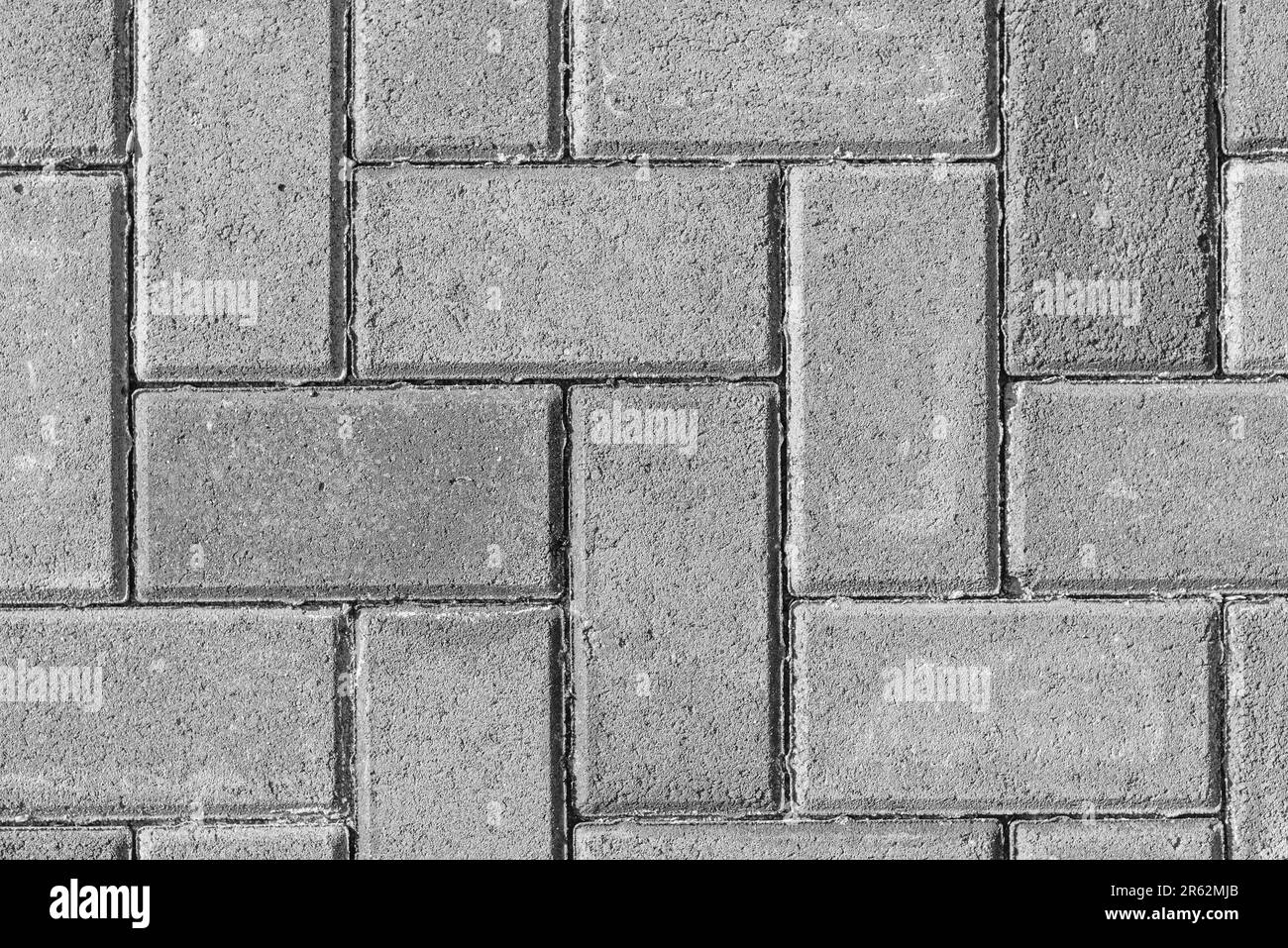 The texture of the paved tiles at the bottom of the street Stock Photo ...