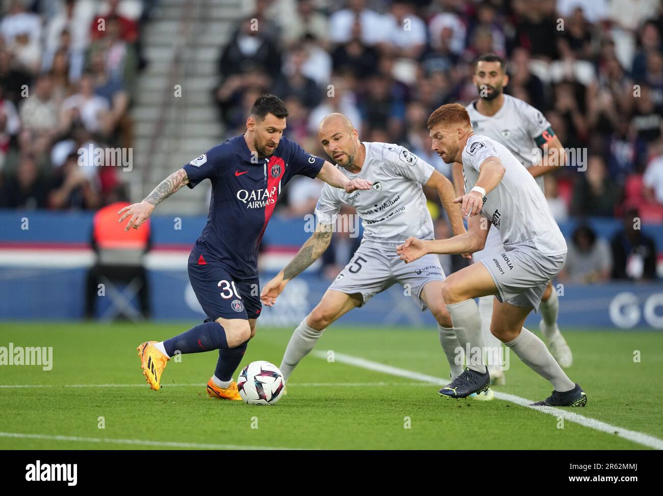 Messi 2023 psg hi-res stock photography and images - Alamy