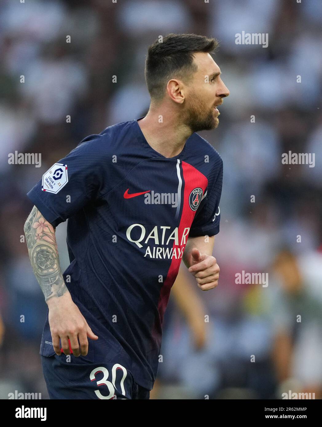 Lionel messi 2023 psg hi-res stock photography and images - Alamy