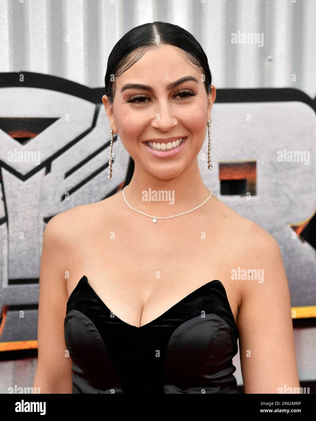 Jessica Vanessa DeLeon attends the premiere of "Transformers: Rise of the Beasts" at the Kings ...