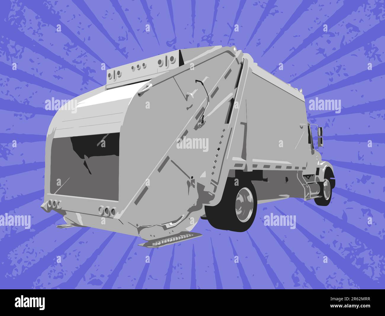 Driver view traffic Stock Vector Images - Alamy