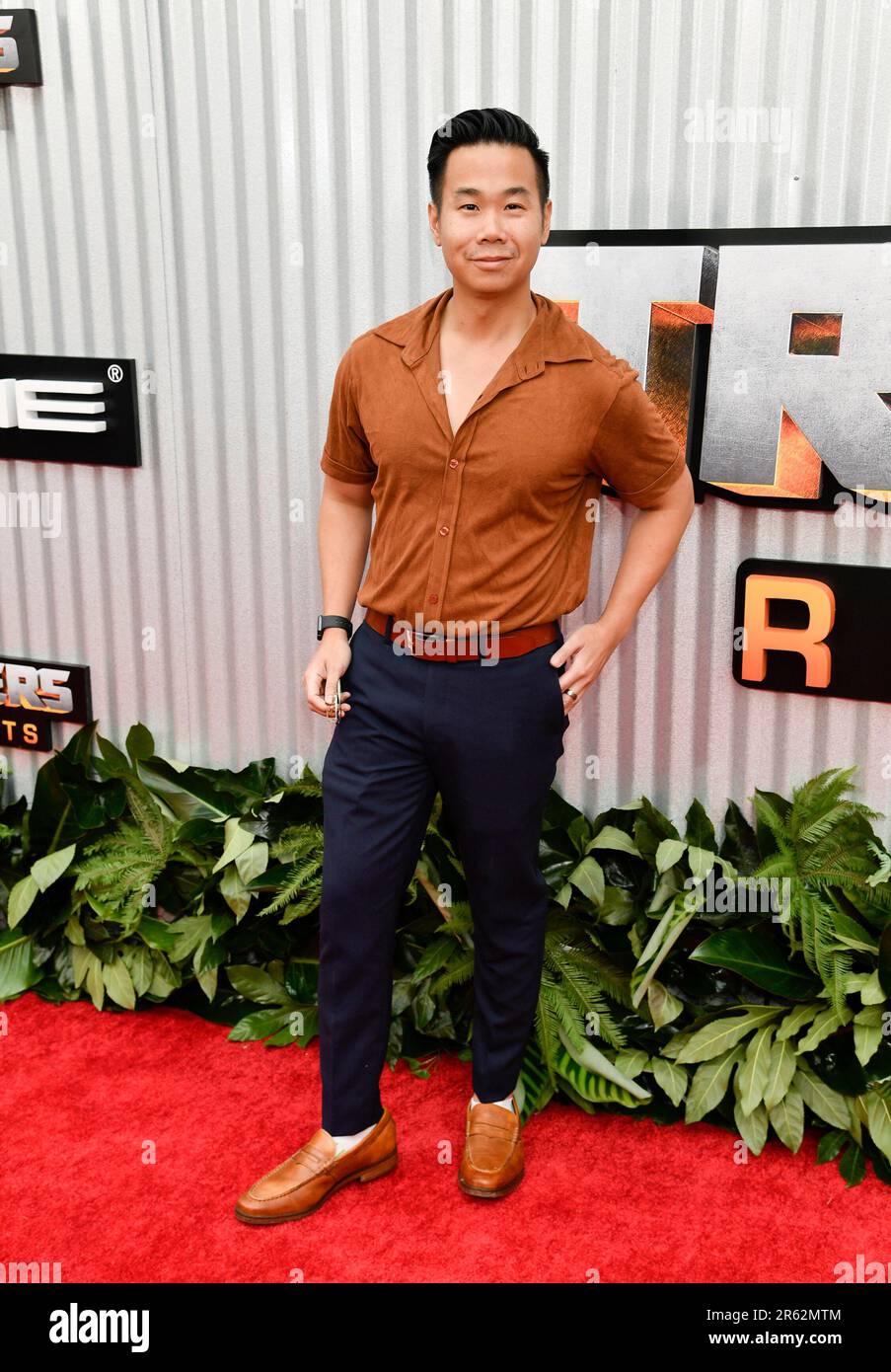 David Ma attends the premiere of "Transformers: Rise of the Beasts" at ...