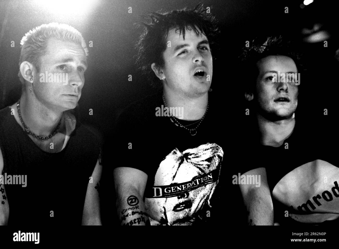 Milan Italy 1997-09-17 : Mike Dirnt, Billie Joe Armstrong and Tré Cool ...