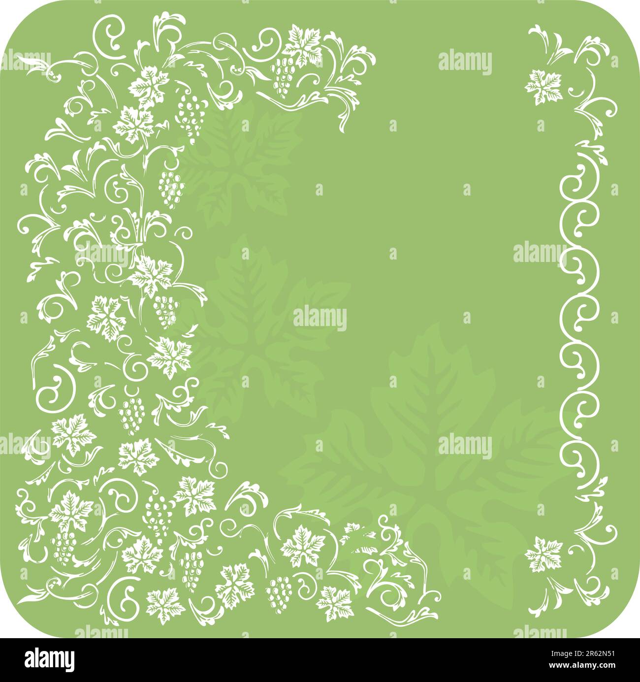 Rococo vine Stock Vector Images - Alamy