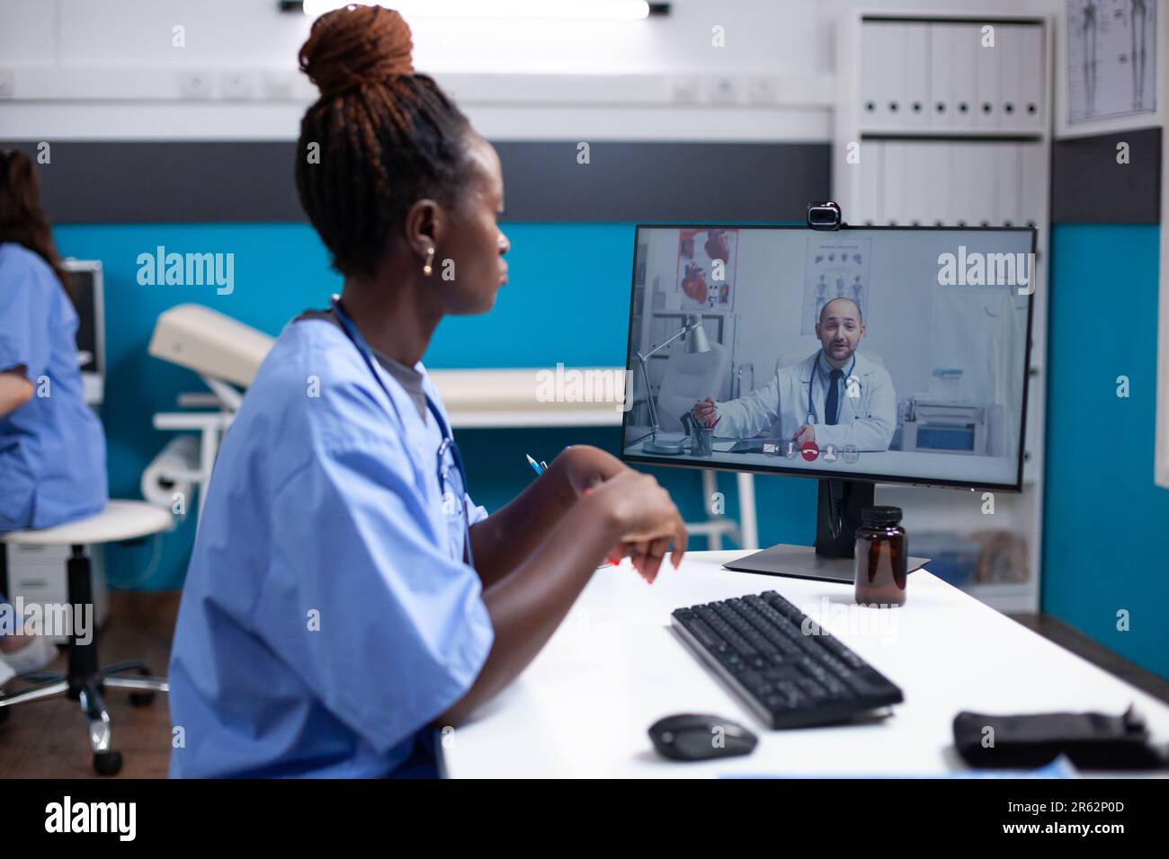Tele conferencing hi-res stock photography and images - Alamy