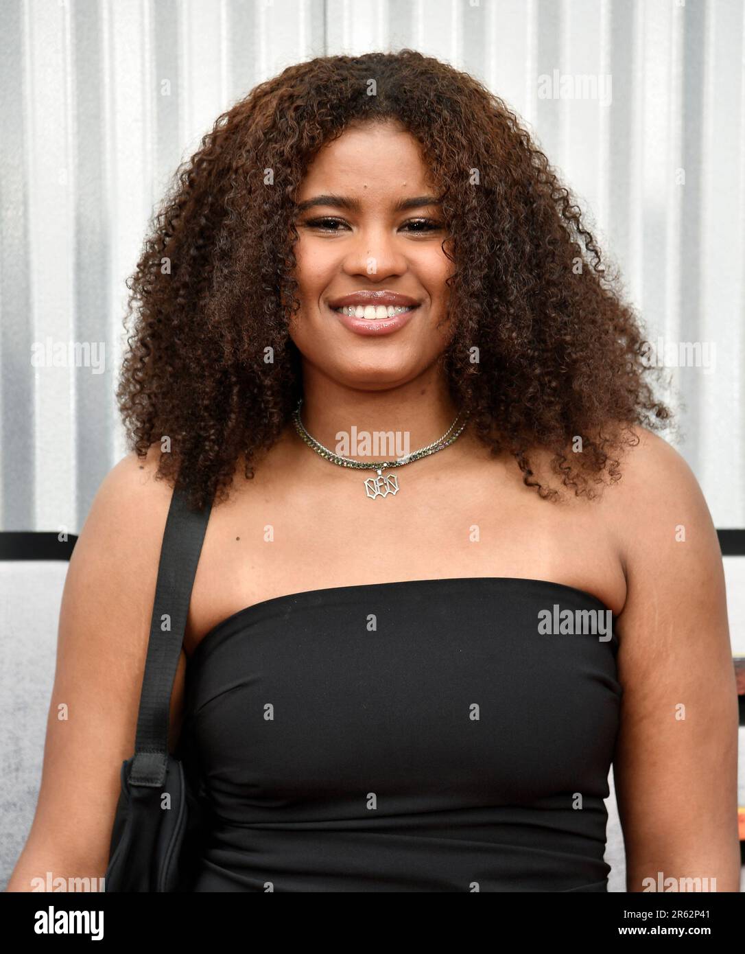 Nyara Sabally attends the premiere of "Transformers: Rise of the Beasts ...