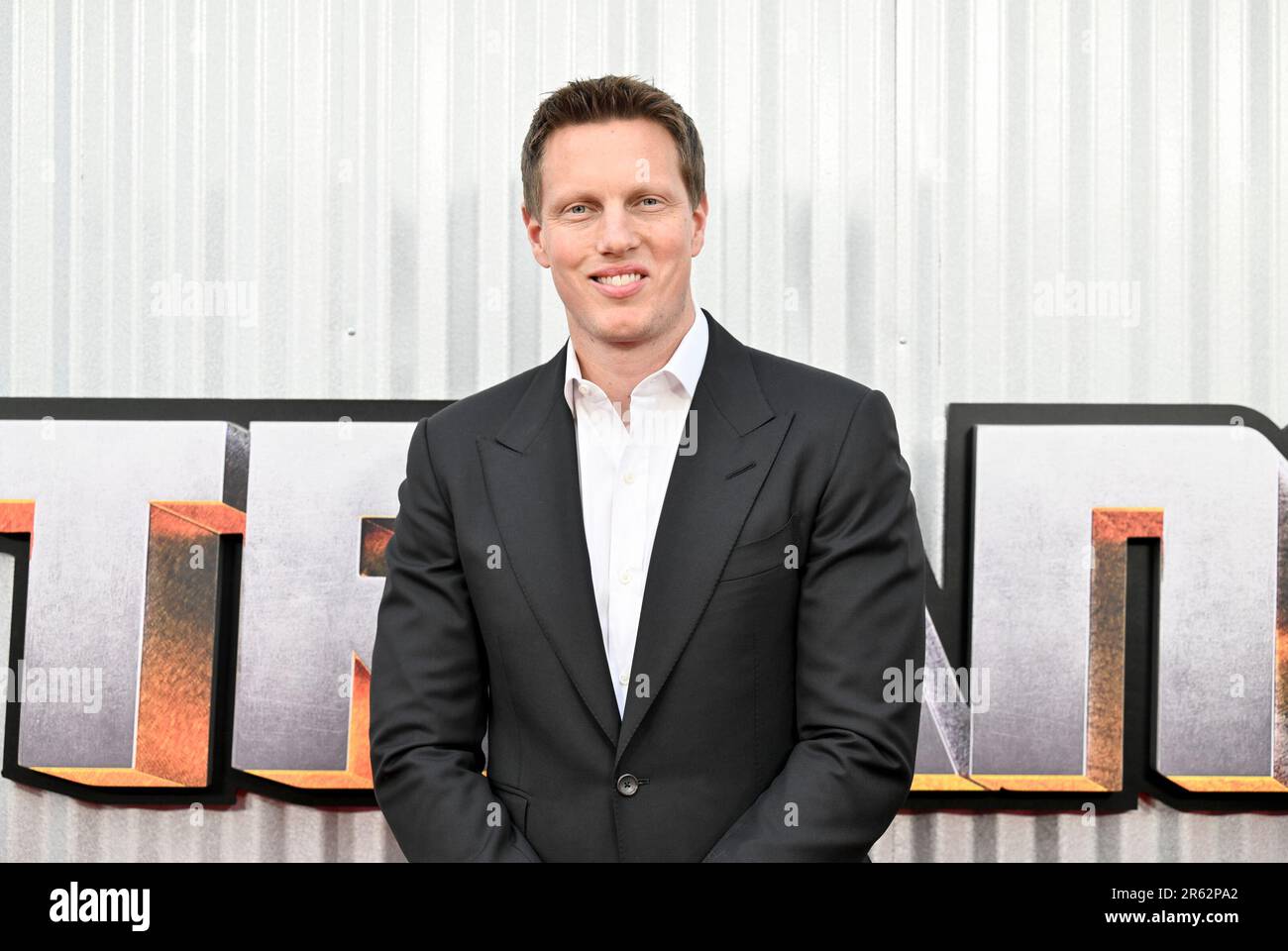 Executive producer David Ellison attends the premiere of "Transformers ...