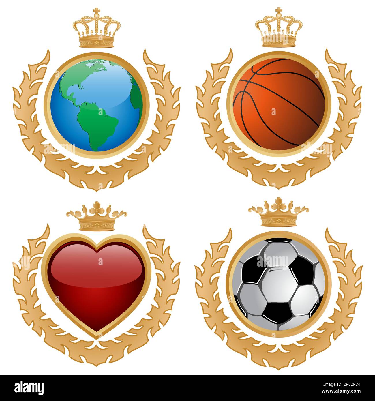 Coat of arms. Vector illustration Stock Vector Image & Art - Alamy