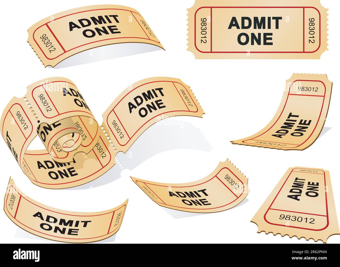 Tickets on bus Stock Vector Images - Alamy