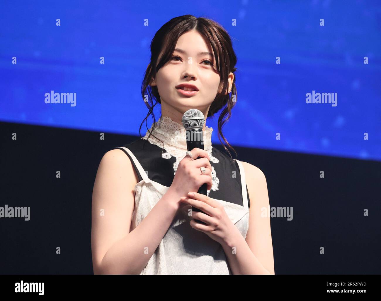 Tokyo, Japan. 6th June, 2023. Japanese actress Kotona Minami attends ...