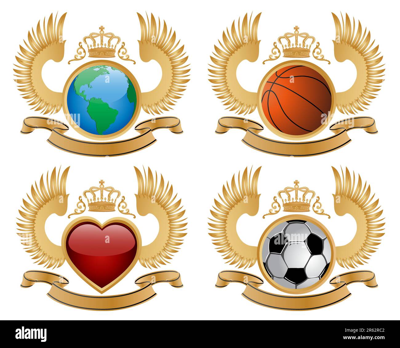 Coat of arms. Vector illustration Stock Vector Image & Art - Alamy