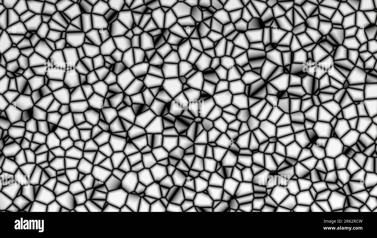 Abstract cells pattern. Computer generated 3d render Stock Photo - Alamy