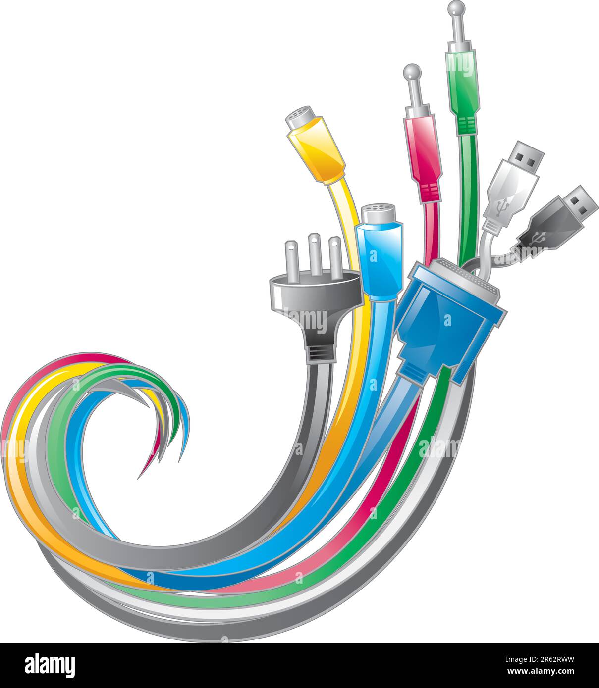 Four different plug pattern design Stock Vector Image & Art - Alamy