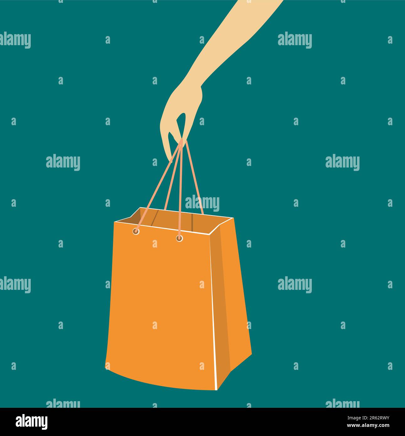 Hold female Stock Vector Images - Alamy
