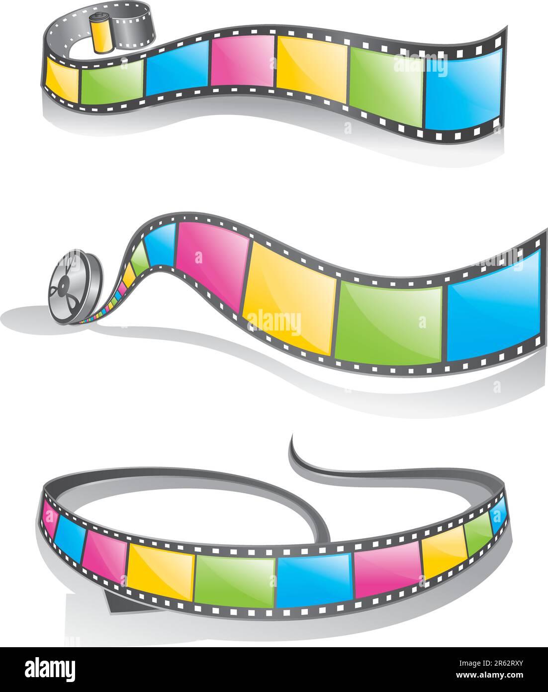 Movie pattern Stock Vector Images - Alamy